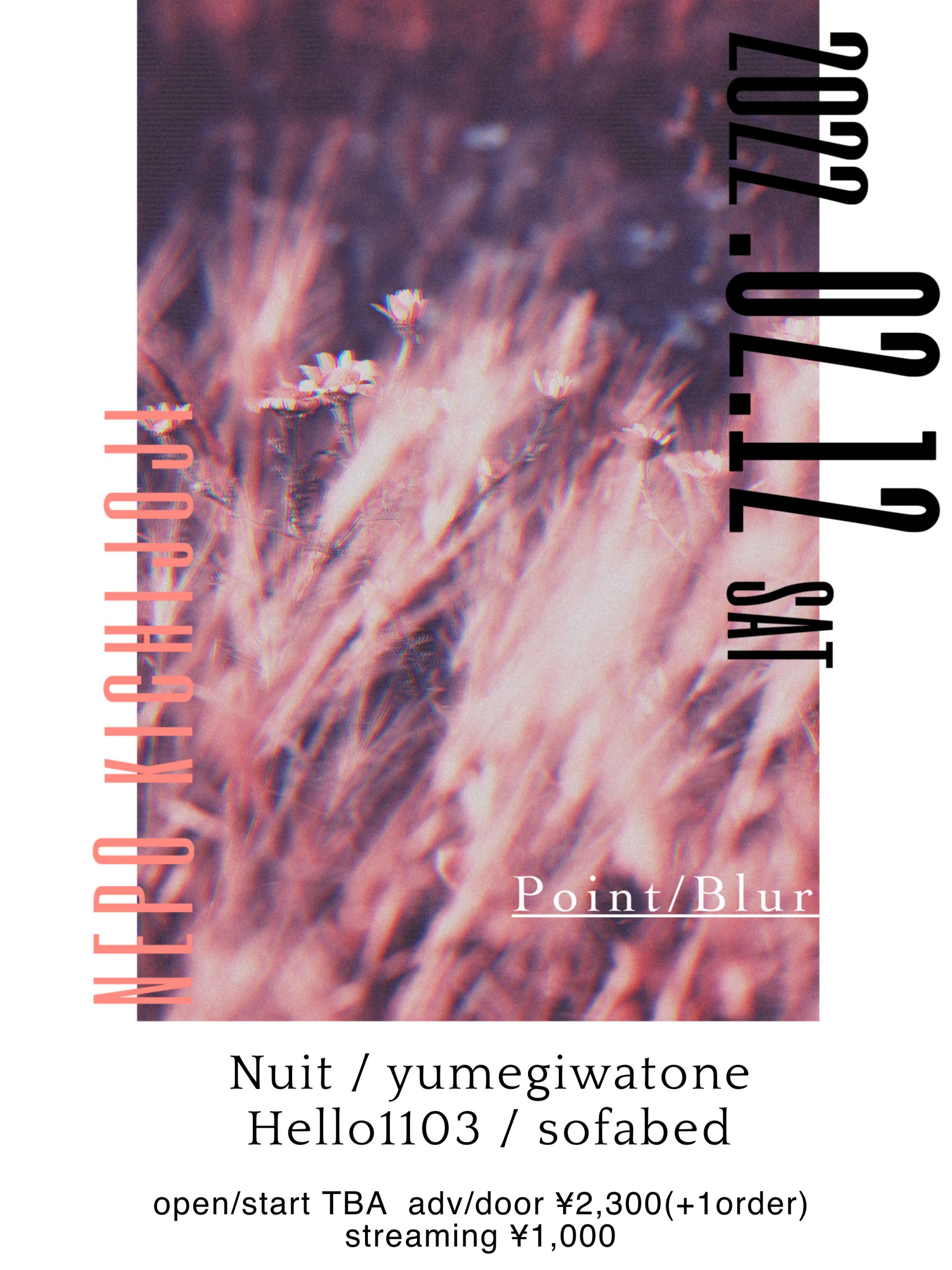 Point/Blur | Hello1103 Official Website